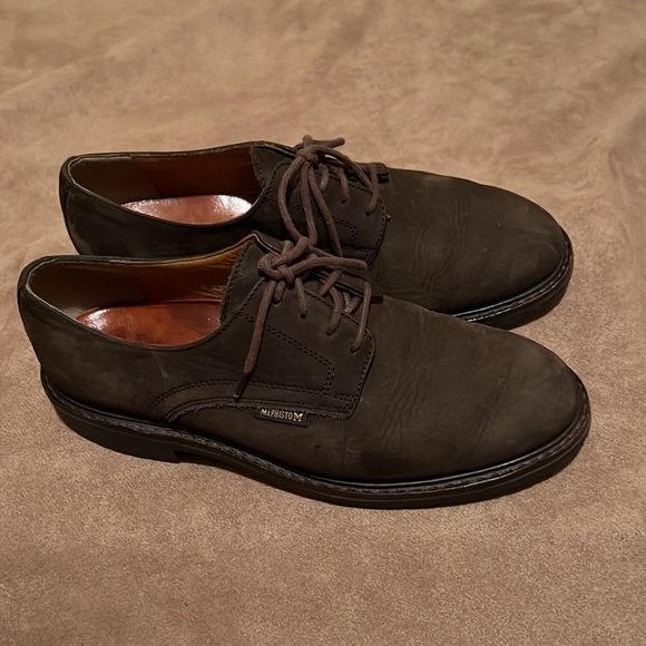 Mephisto | Shoes | Mephisto Velvet Leather Lace Up Shoe | Poshmark